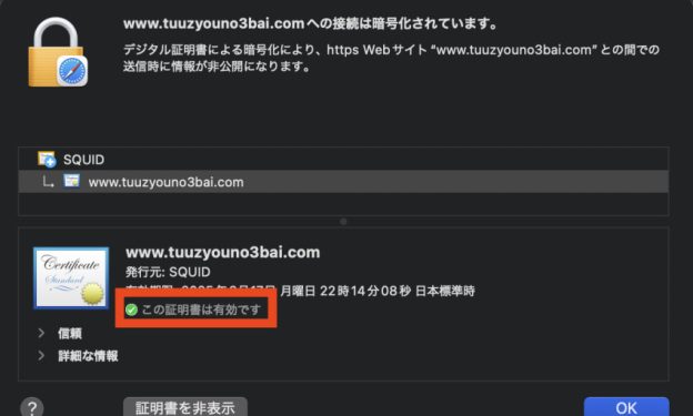 Raspberry Pi OS + SQUID + SSL BumpでHTTPS対応プロキシサーバを立てる方法（ルート証明書インストールまで） – 研究者の端くれ